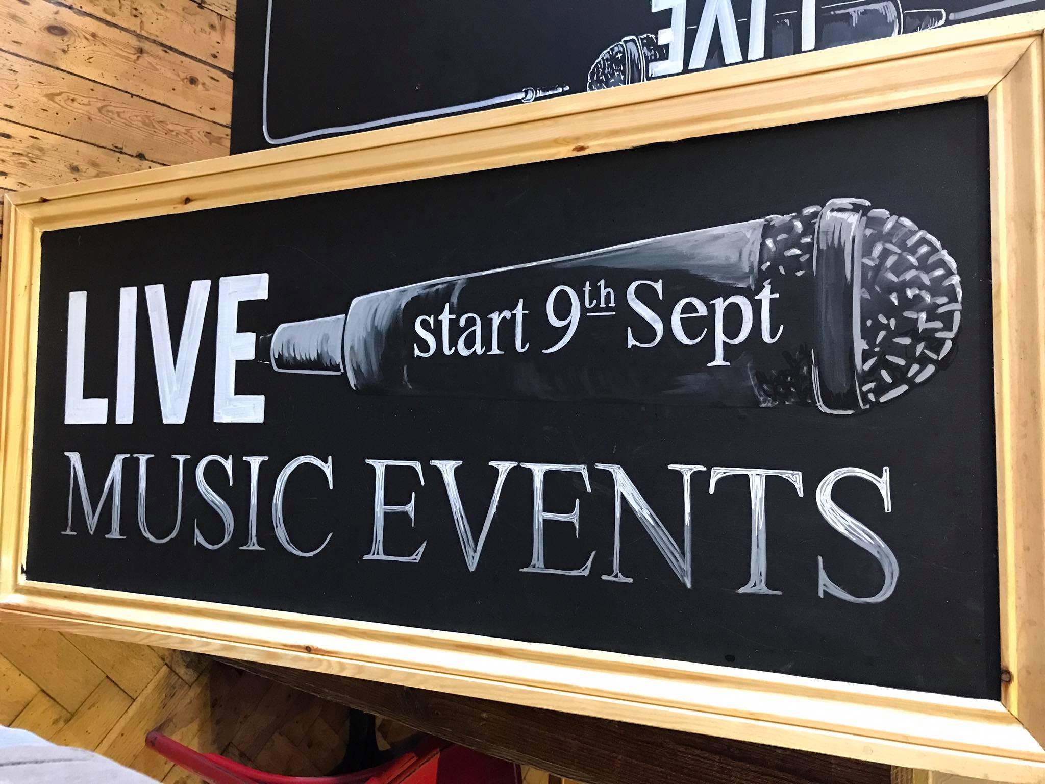 Traditional sign writer Bristol • Hand painted signs • Word Up Signs